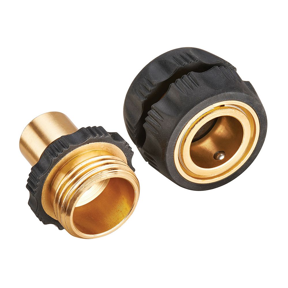 Rainwave Aluminum Quick Connector Set | The Home Depot Canada