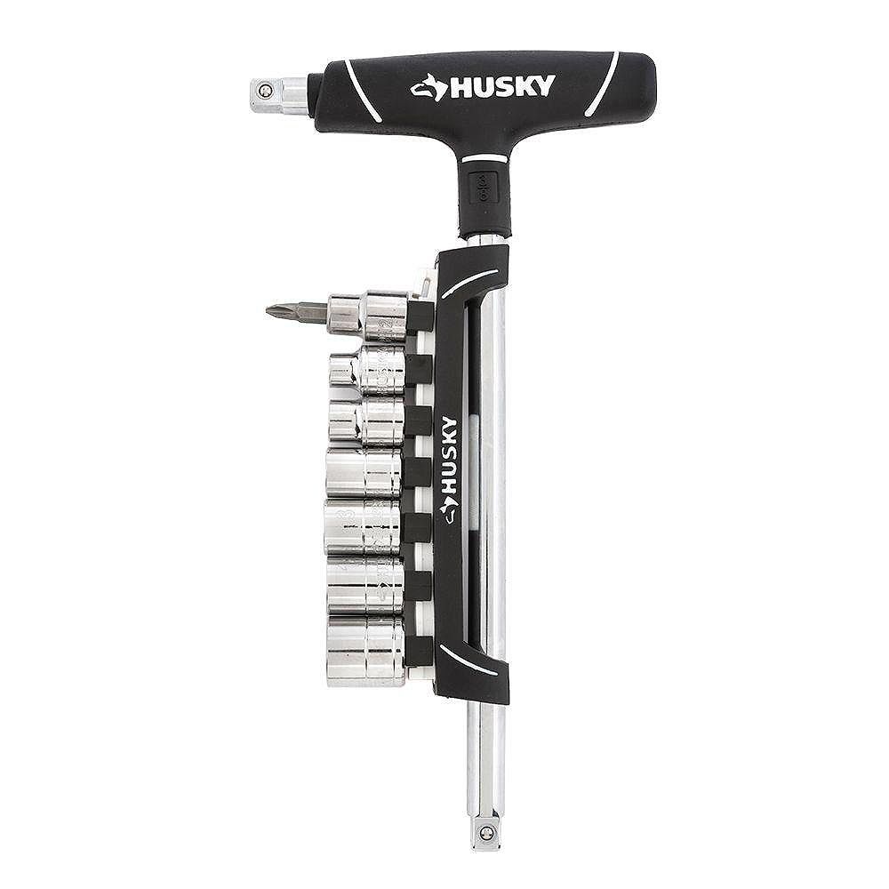 Husky 3/8-inch Drive T-Handle Socket Set (8-Piece) | The Home Depot Canada
