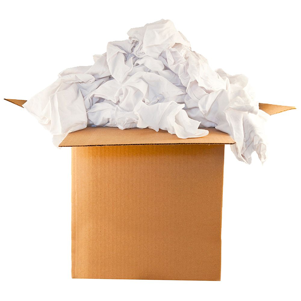 Stain Pro Contractor Box White Rags - 15 pound | The Home Depot Canada