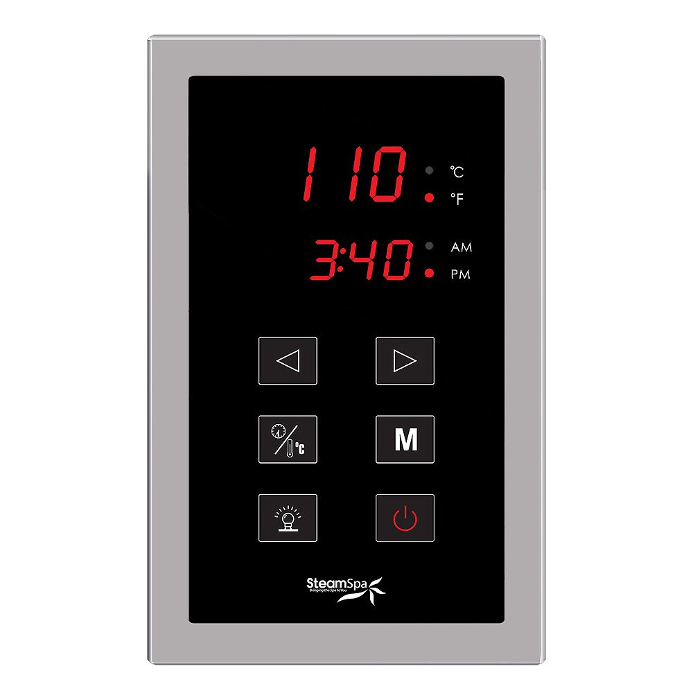 Steamspa Touch Pad Control System | The Home Depot Canada