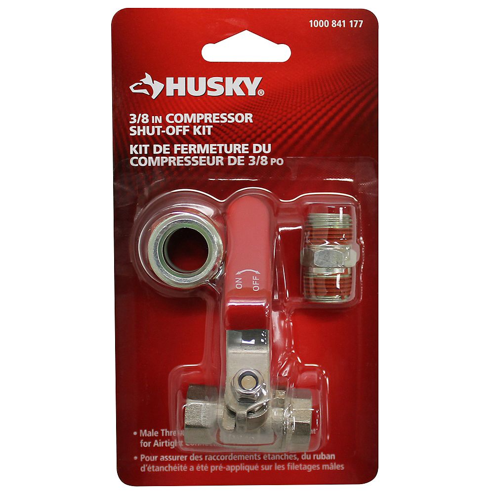 Husky 3/8 Inch NPT Inline Ball Valve | The Home Depot Canada