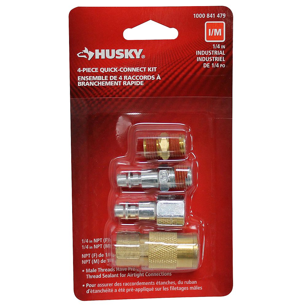 Husky 4-Piece Connector Kit | The Home Depot Canada