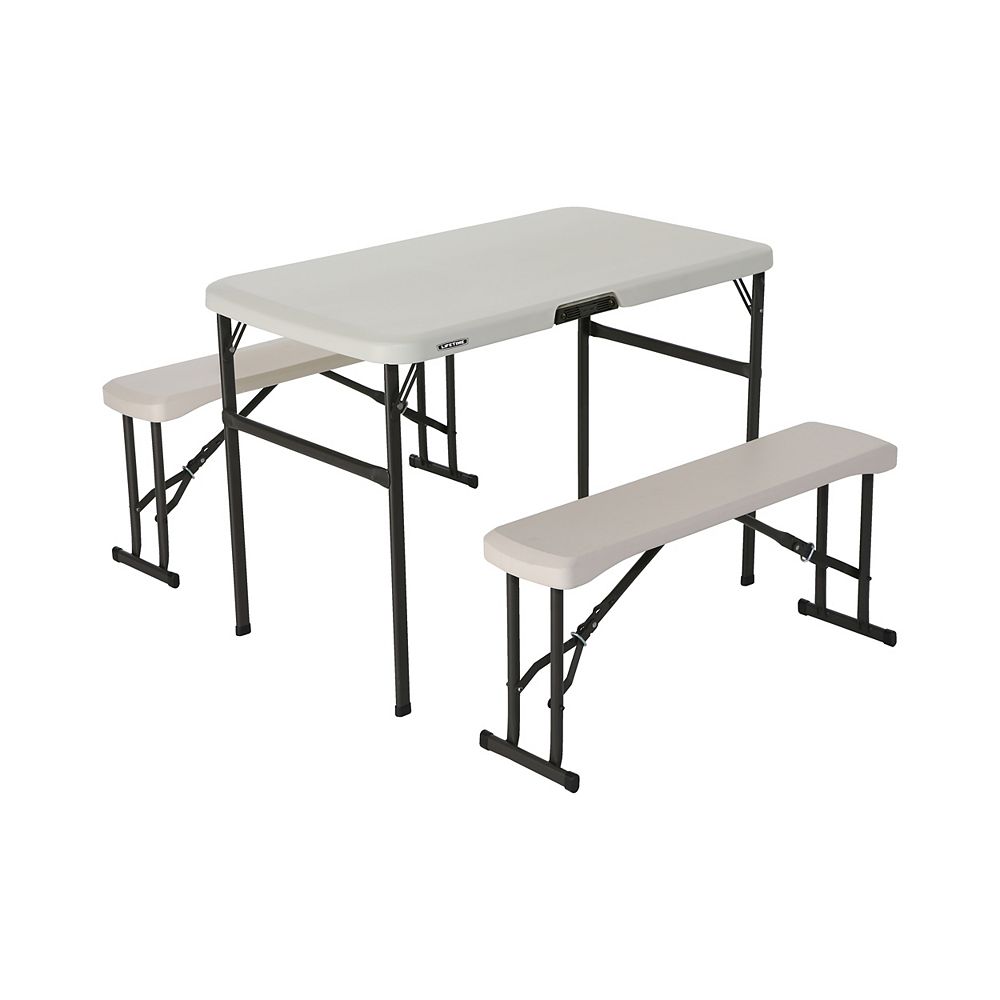 Lifetime Recreation/sport table in almond | The Home Depot Canada