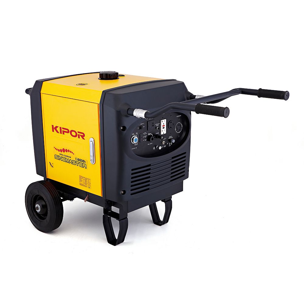 Kipor Power Equipment 6000W Digital Generator | The Home Depot Canada