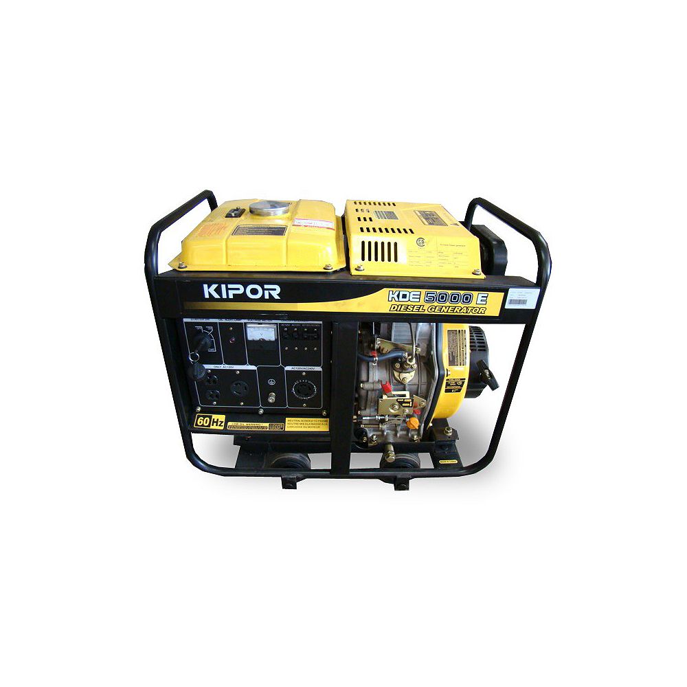 Kipor Power Equipment Kipor 5000W Diesel Generator | The Home Depot Canada
