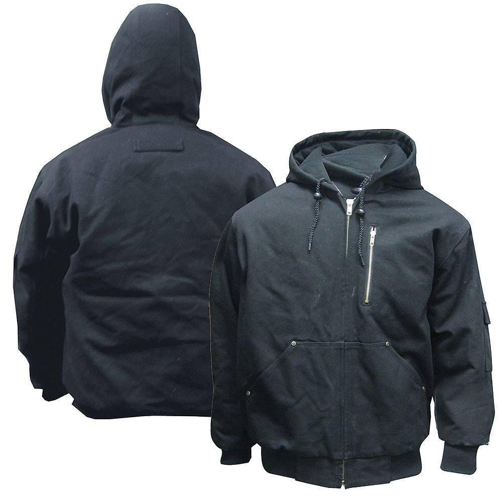 Workhorse SB Black Cotton Work Jacket (XL) | The Home Depot Canada