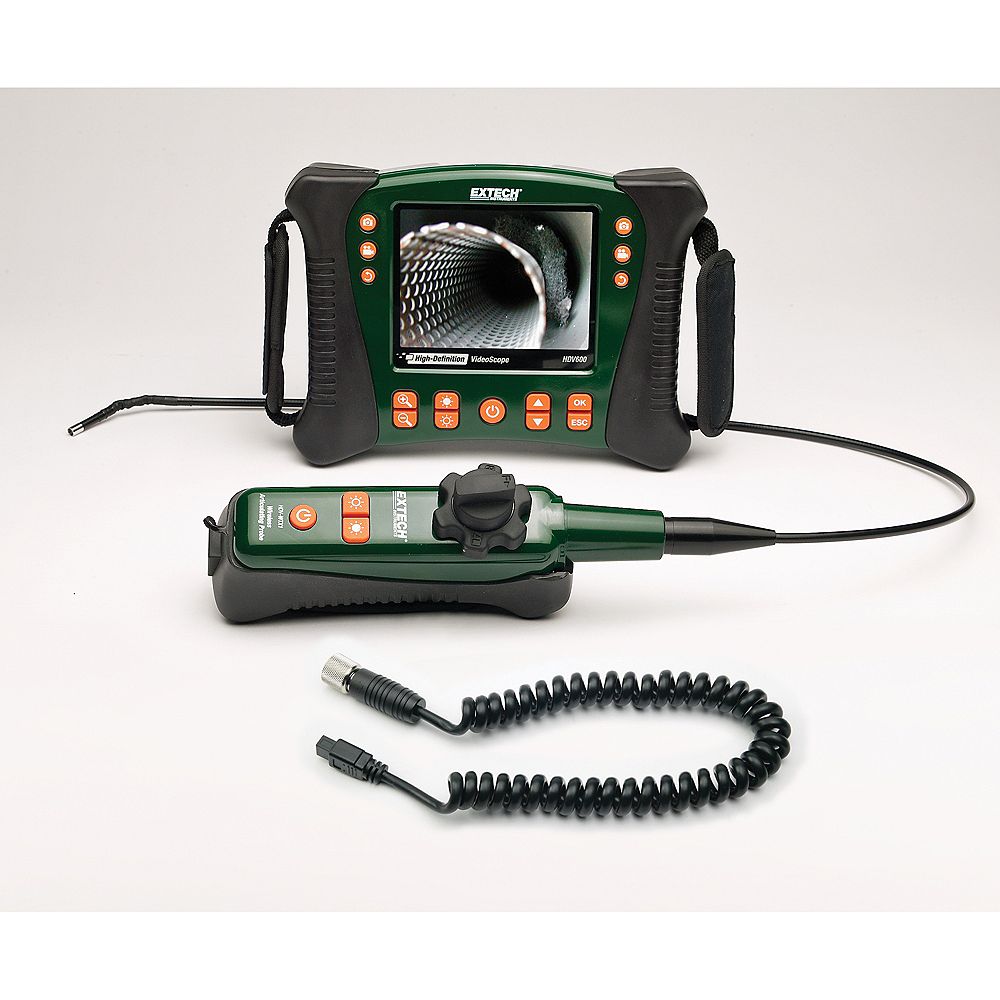 Extech Instruments HD VideoScope Kit with Wireless Handset/Articulating ... Extech Instruments HD VideoScope Kit with Wireless Handset/Articulating ...