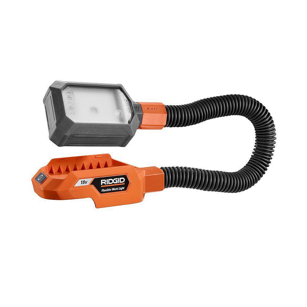 Ridgid Gen5x 18v Flexible Dual Mode Led Portable Work Light The Home Depot Canada
