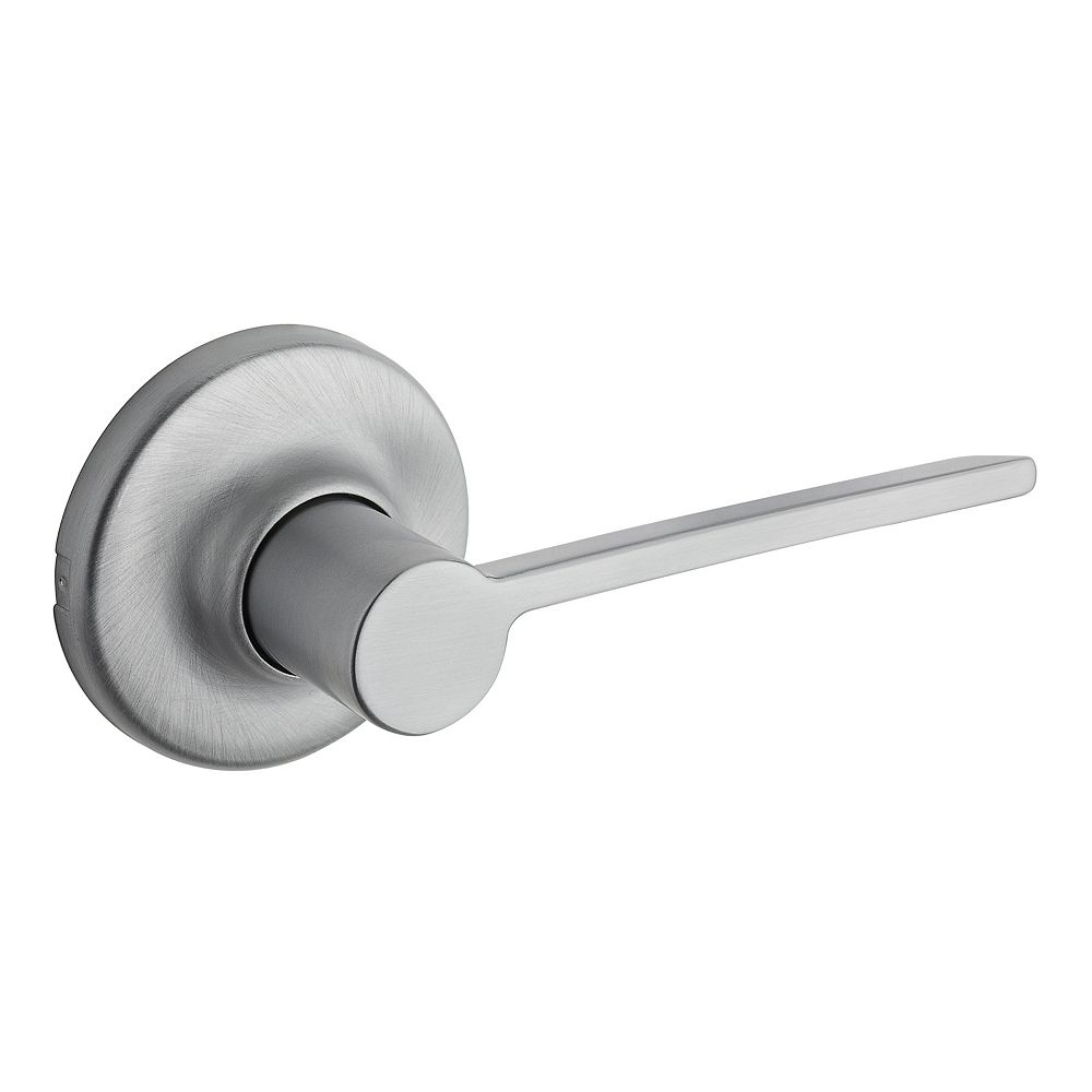 Weiser Elements Ladera Satin Chrome Passage Lever | The Home Depot Canada