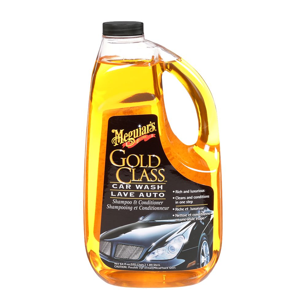 Meguiar's Gold Class Car Wash Shampoo & Conditioner, G7164C, orange, 64 ...