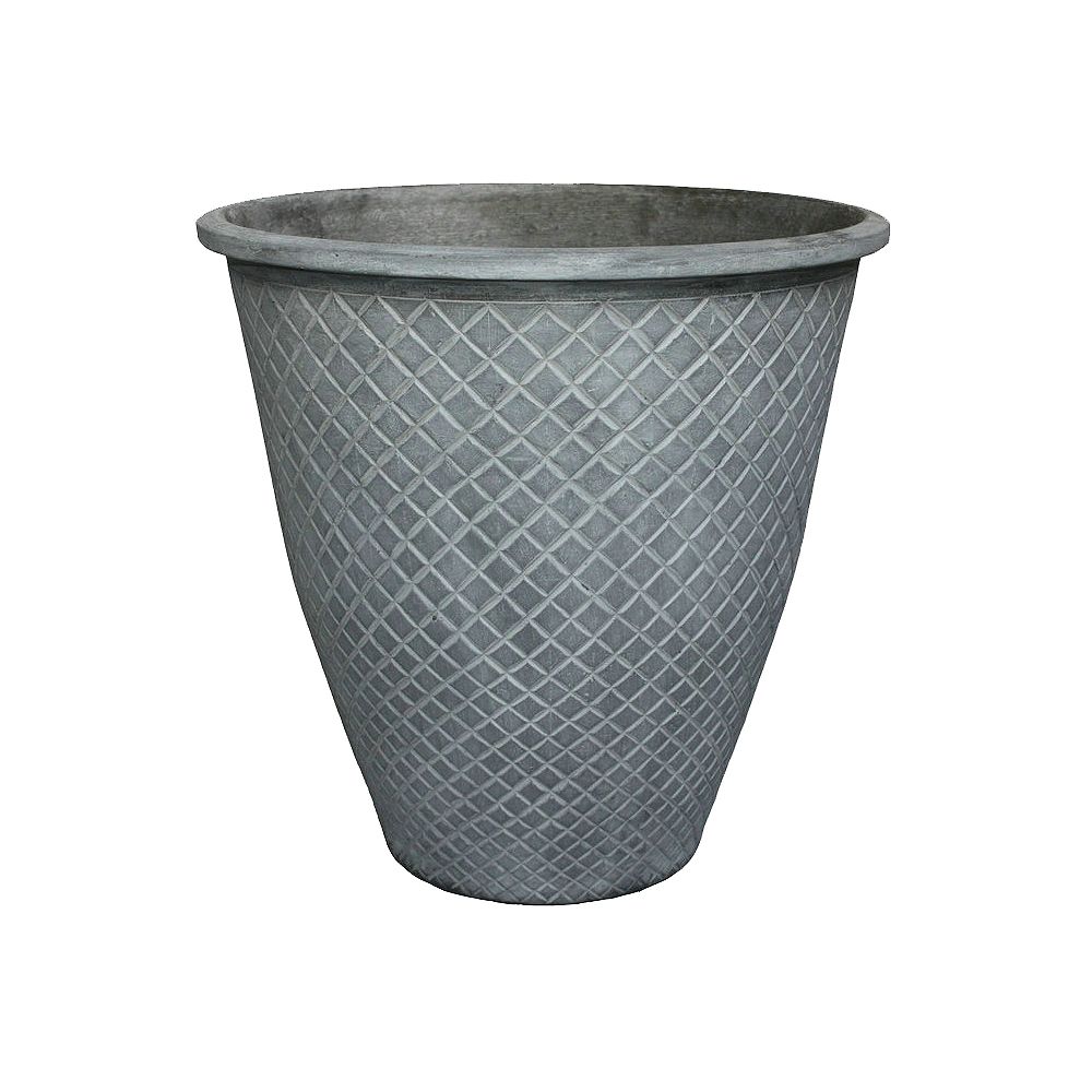 Hampton Bay 22-inch Cape Planter in Grey | The Home Depot Canada