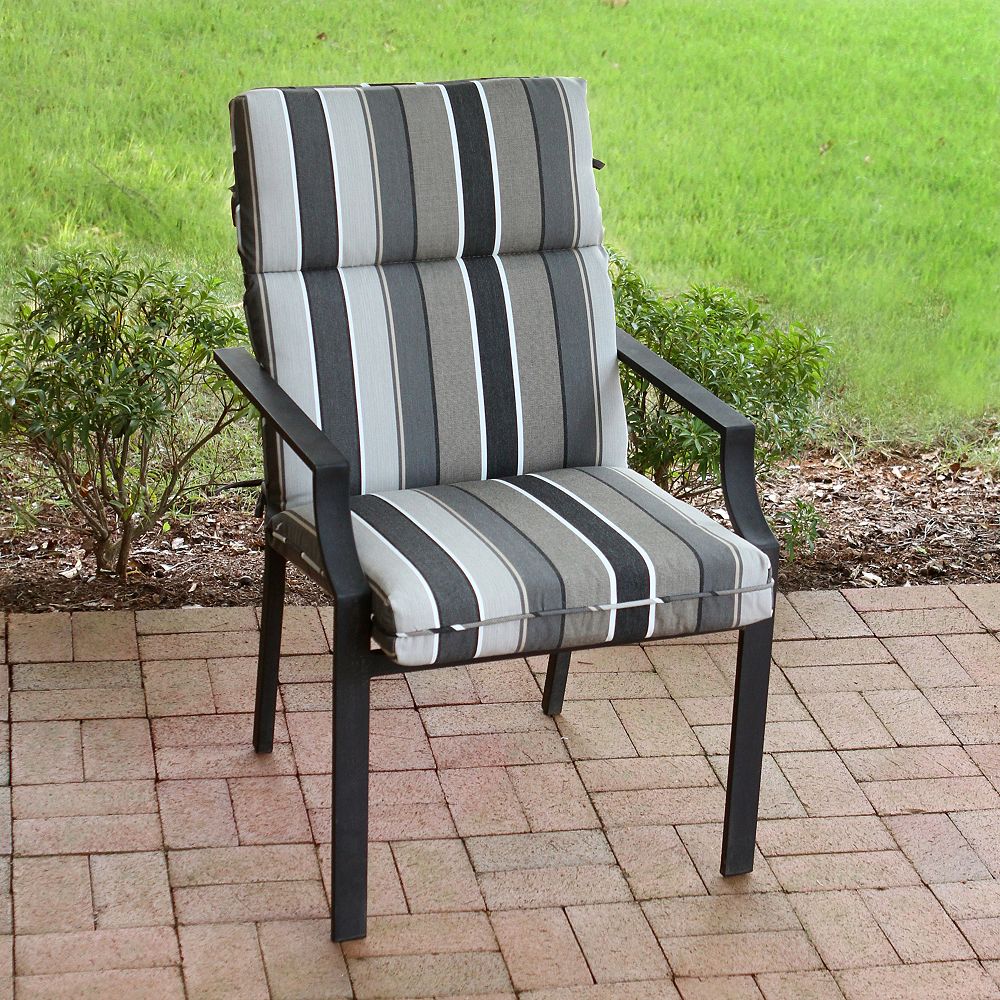 Suntastic coussin de chaise de salle à manger à haut dossier | Home ...