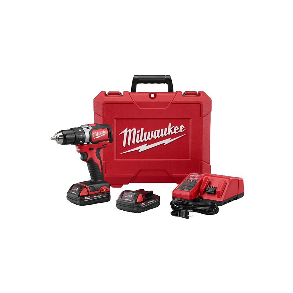 Milwaukee Tool M18 1/2-inch Compact Brushless Drill/Driver | The Home ...