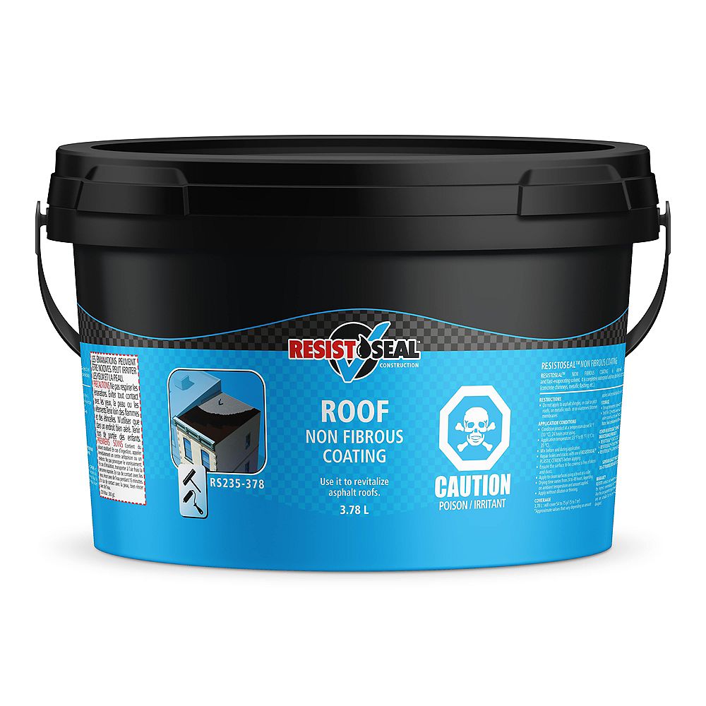 RESISTO Non-Fibrous Roof Coating 3.78L | The Home Depot Canada