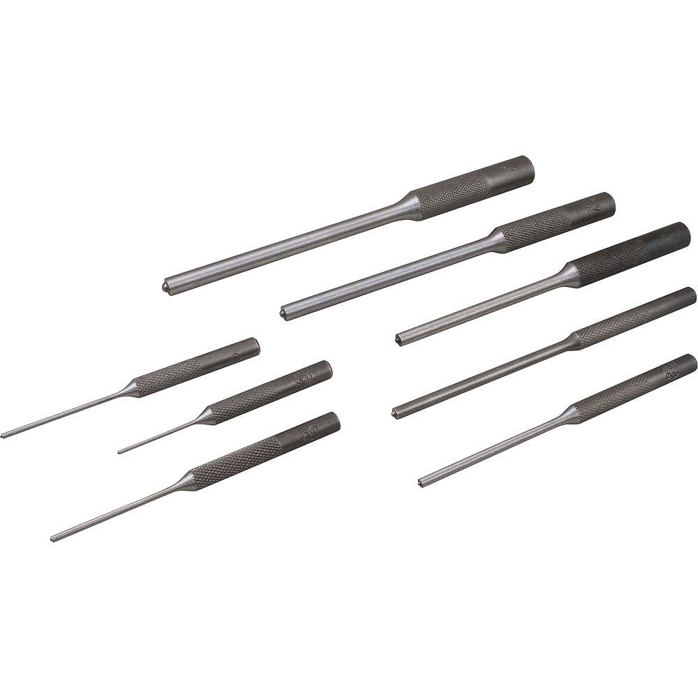 GRAY TOOLS 8-Piece Pilot Punch Set | The Home Depot Canada