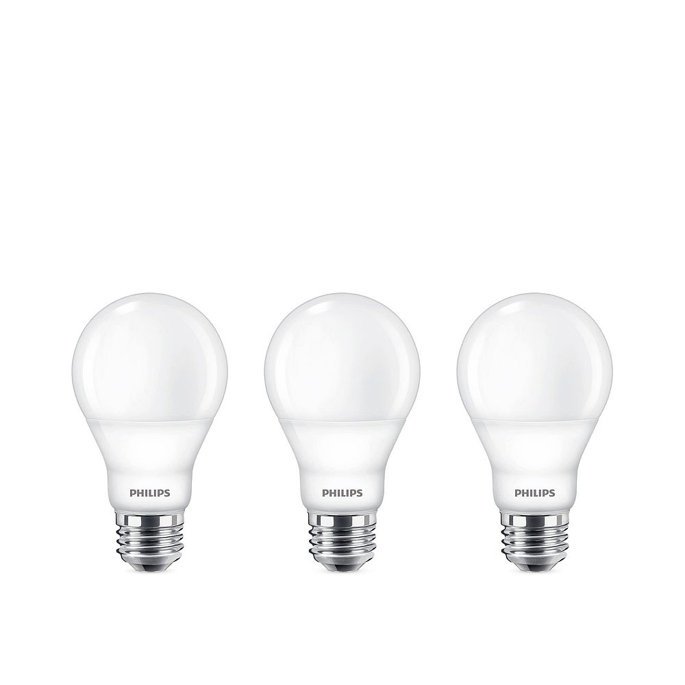 Philips 60W Equivalent Bright White (3000K) A19 LED Light Bulb ENERGY ... Philips 60W Equivalent Bright White (3000K) A19 LED Light Bulb ENERGY ...