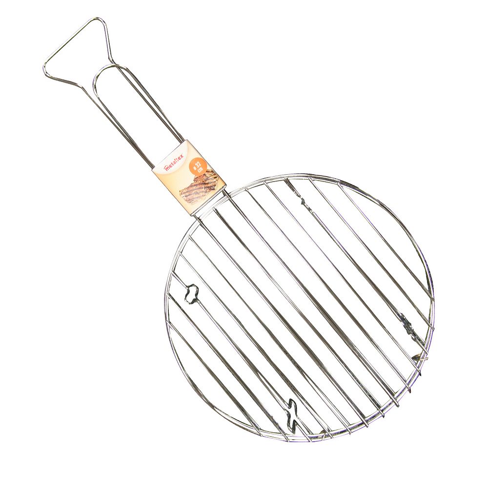Metaltex Chrome Plated Round Meat Grill 32CM | The Home Depot Canada