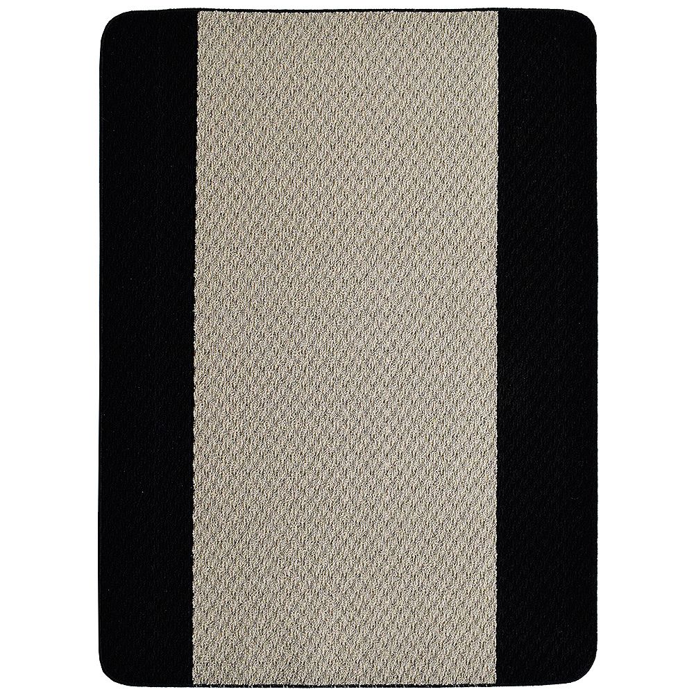 Lanart Rug Element Black 3 ft. x 4 ft. Rectangular Area Rug | The Home ...