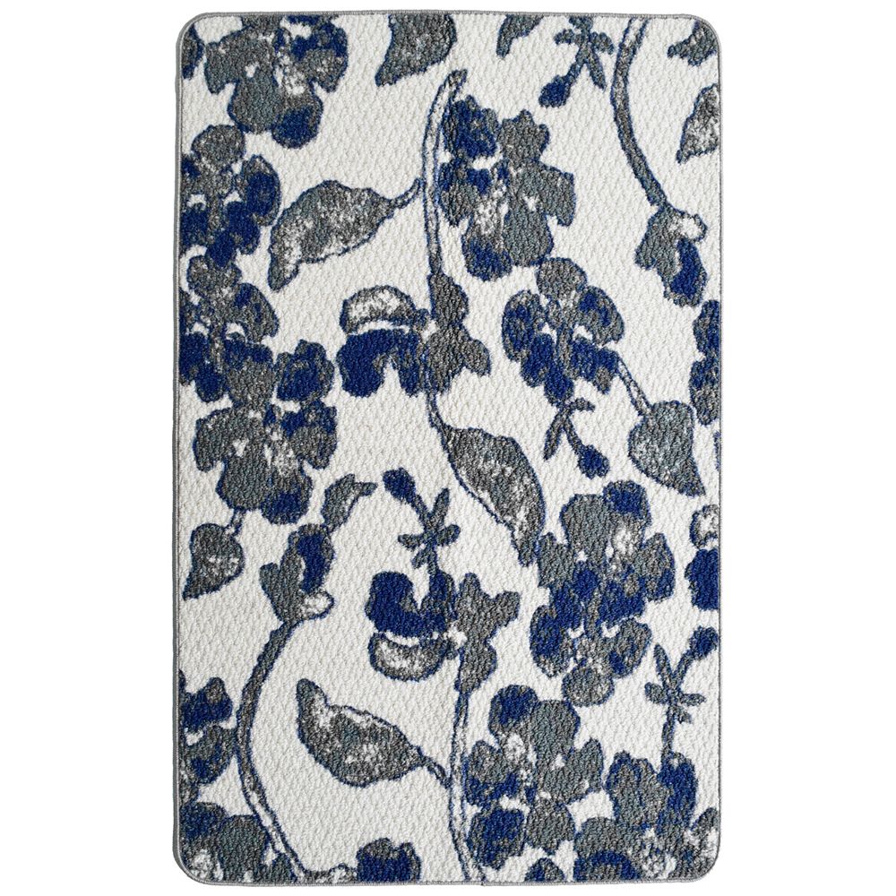 Lanart Rug Poeme Grey 2 ft. 4-inch x 3 ft. 9-inch Rectangular Mat | The ...