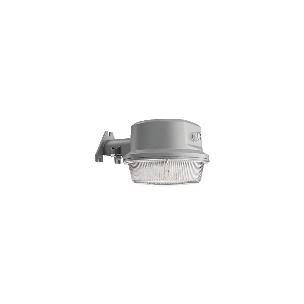 Lithonia Lighting Outdoor LED Wall / Post Mount Area Security Light - Grey | The Home Depot Canada