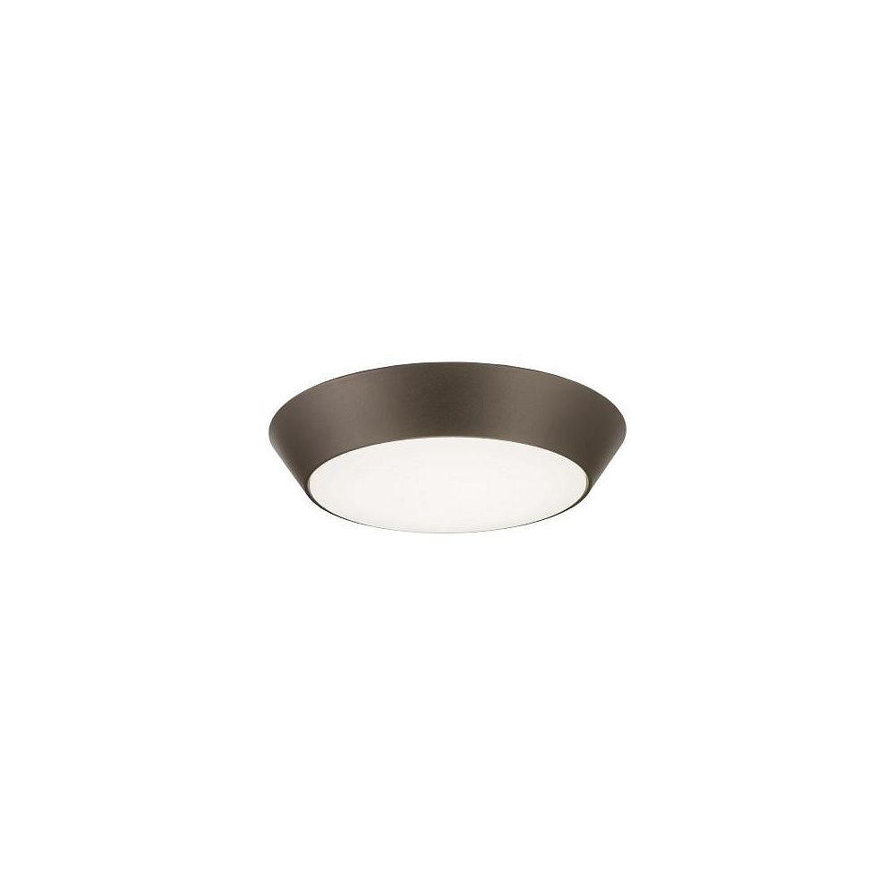 Lithonia Lighting 13 Inch. Versi LED Textured Bronze Round Wet Location ...
