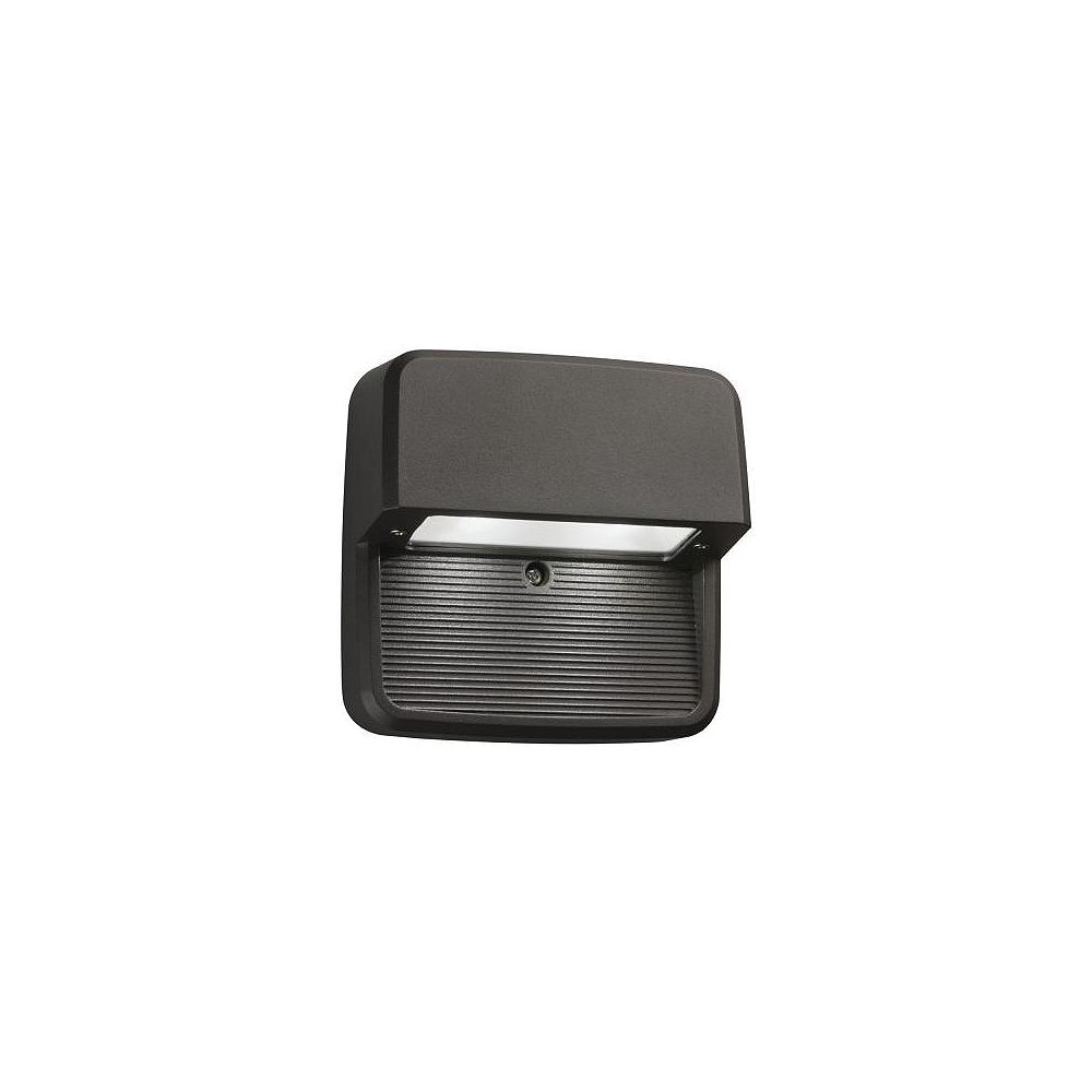 Lithonia Lighting Outdoor / Indoor LED Step Mount Square Light - Bronze ...