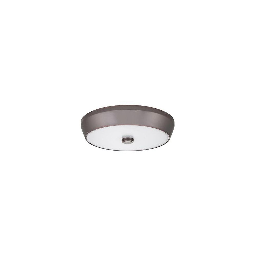 Lithonia Lighting 15 Inch Denon LED Bronze Deep Pan Flush Mount - 4000K ...