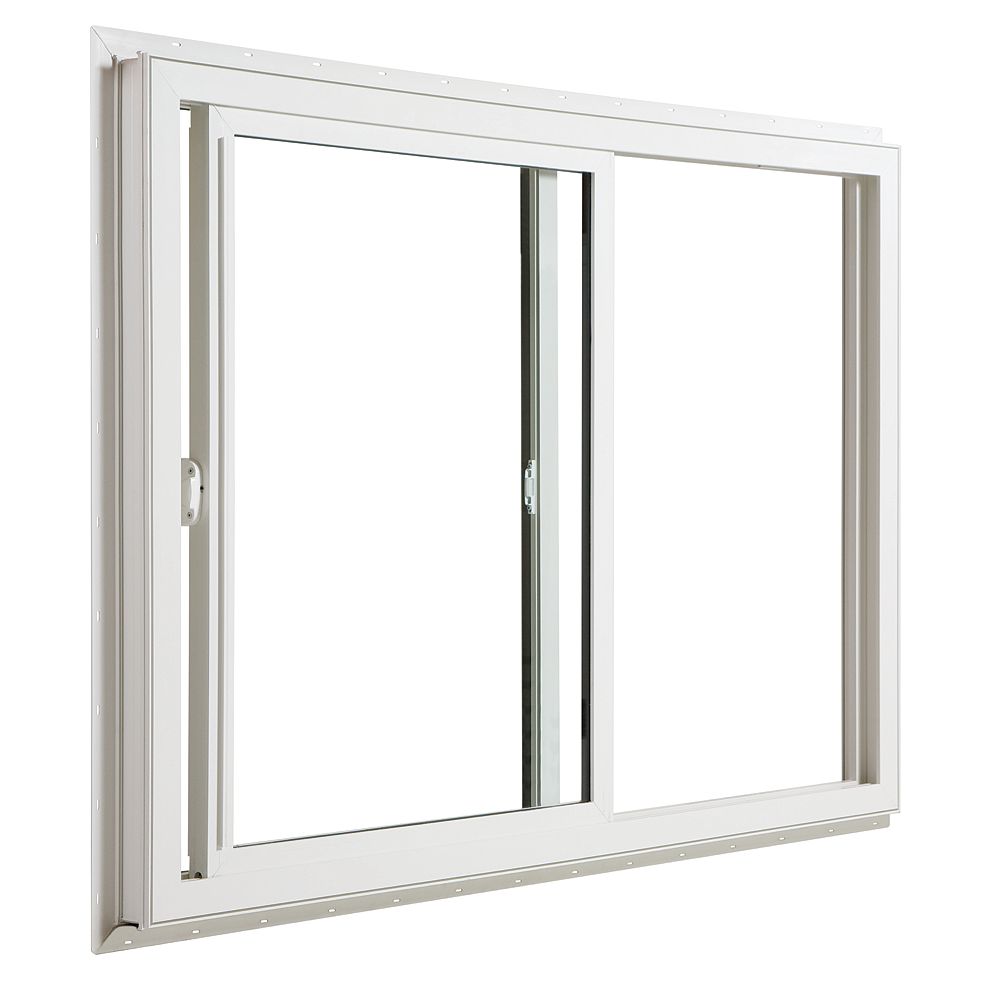 JELD-WEN 3500 Series 72X36 Vinyl Slider Window. White ENERGY STAR ...