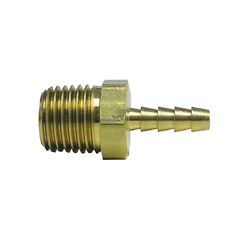 Sioux Chief 1/2 inch x 3/8 inch Brass Female Compression x Compression Adapter | The Home Depot ...