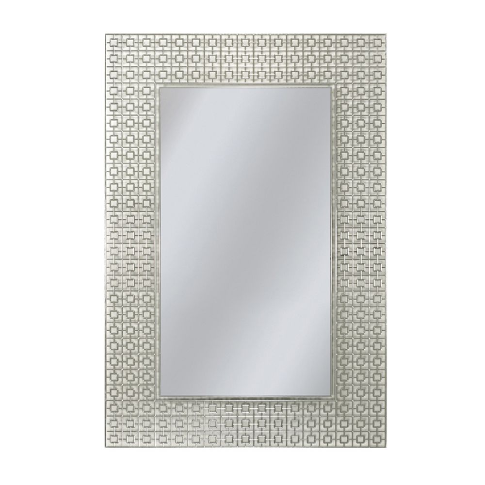 Home Decorators Collection 23.5 x 29.5 Etched Geometric Mirror | The ...