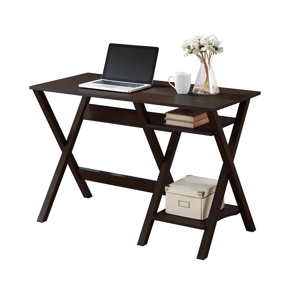 Corliving Folio 43-inch x 30-inch x 22-inch Standard Computer Desk in ...