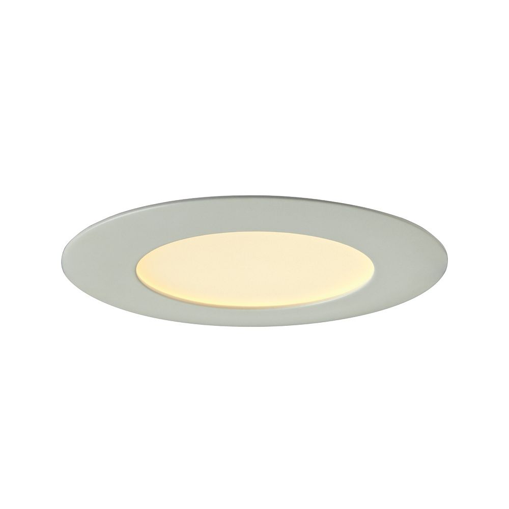 Illume 4-inch Integrated LED Retrofit Recessed Round Panel Light ...