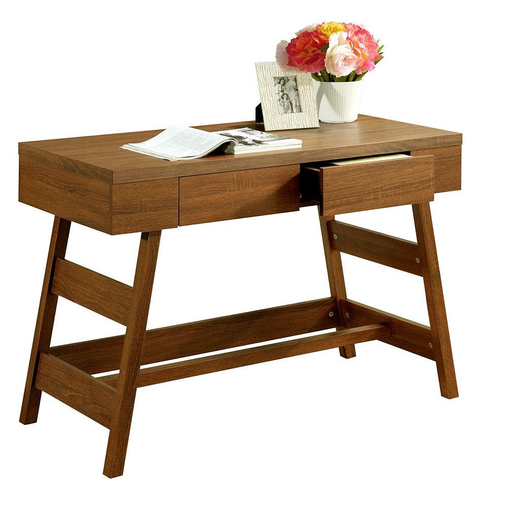 Corliving Folio 43-inch x 30-inch x 22-inch Standard Writing Desk in ...