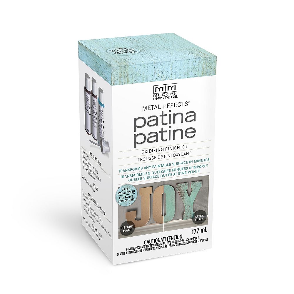 Modern Masters Metal Effects Oxidizing Finish Paint Kit in Patina Green ...