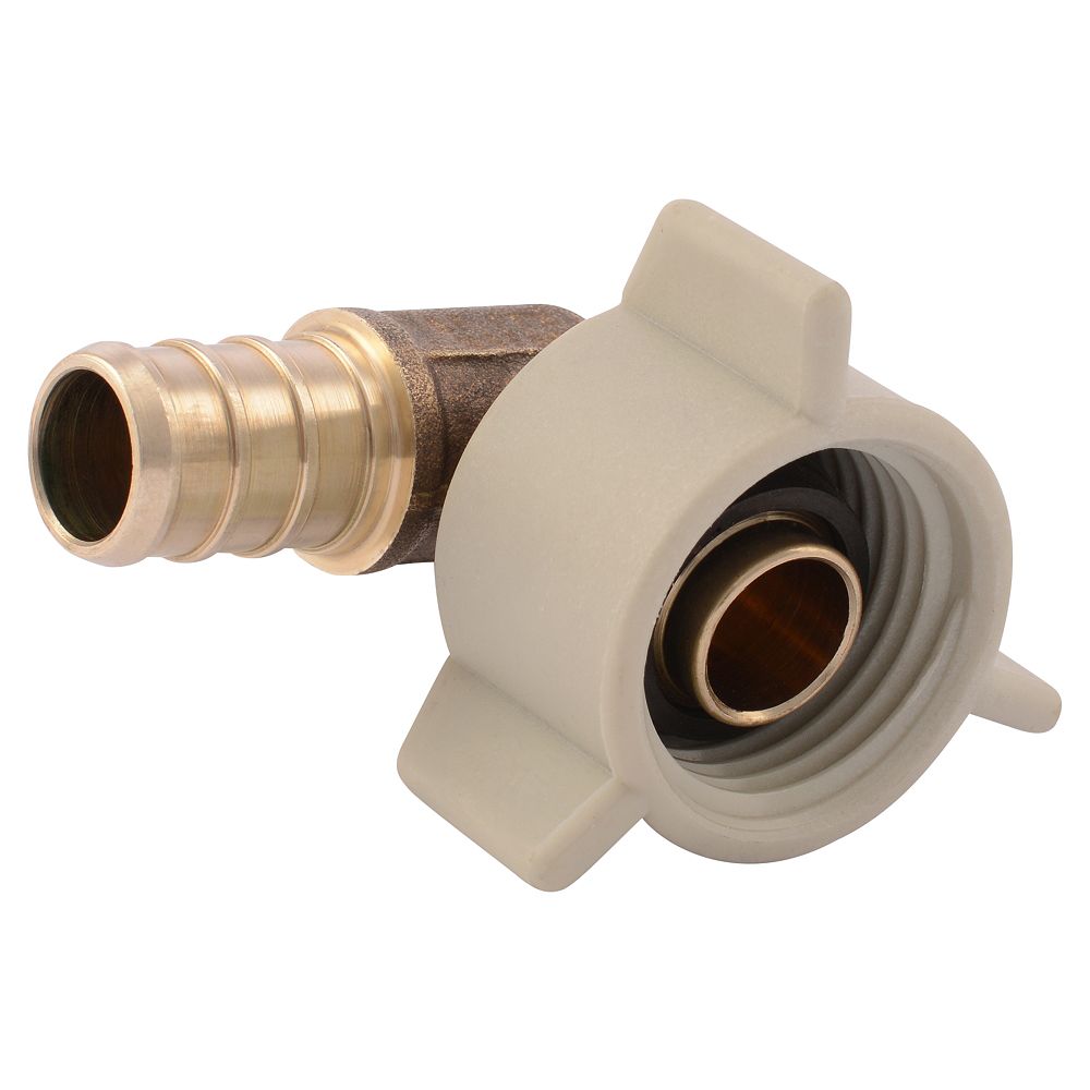 SharkBite 1/2 Inch PEX x 1/2 Inch FNPT SWIVEL ELBOW | The Home Depot Canada SharkBite 1/2 Inch PEX x 1/2 Inch FNPT SWIVEL ELBOW | The Home Depot Canada