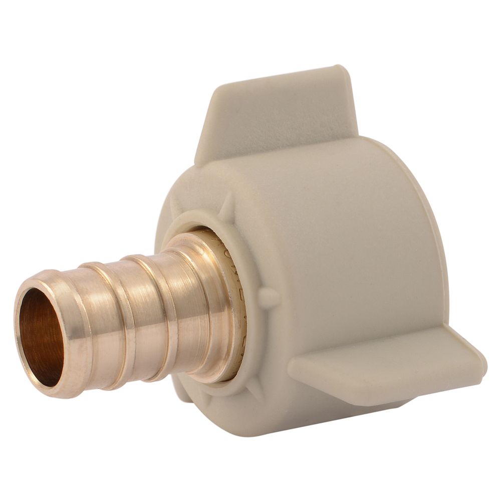 SharkBite 1/2 Inch PEX x 1/2 Inch FNPT SWIVEL ADAPTER | The Home Depot ... SharkBite 1/2 Inch PEX x 1/2 Inch FNPT SWIVEL ADAPTER | The Home Depot ...
