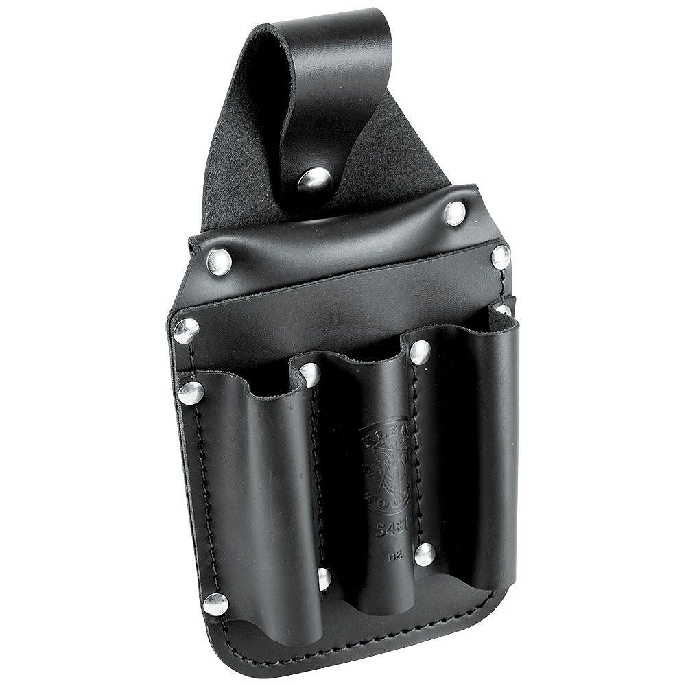 Klein Tools Leather Back Pocket Tool Pouch | The Home Depot Canada
