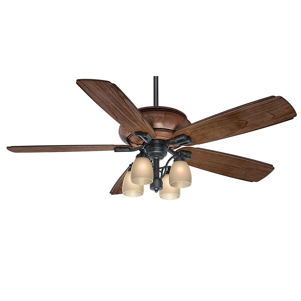 Casablanca Heathridge 60-inch Outdoor/Indoor 4-Speed Ceiling Fan in ...