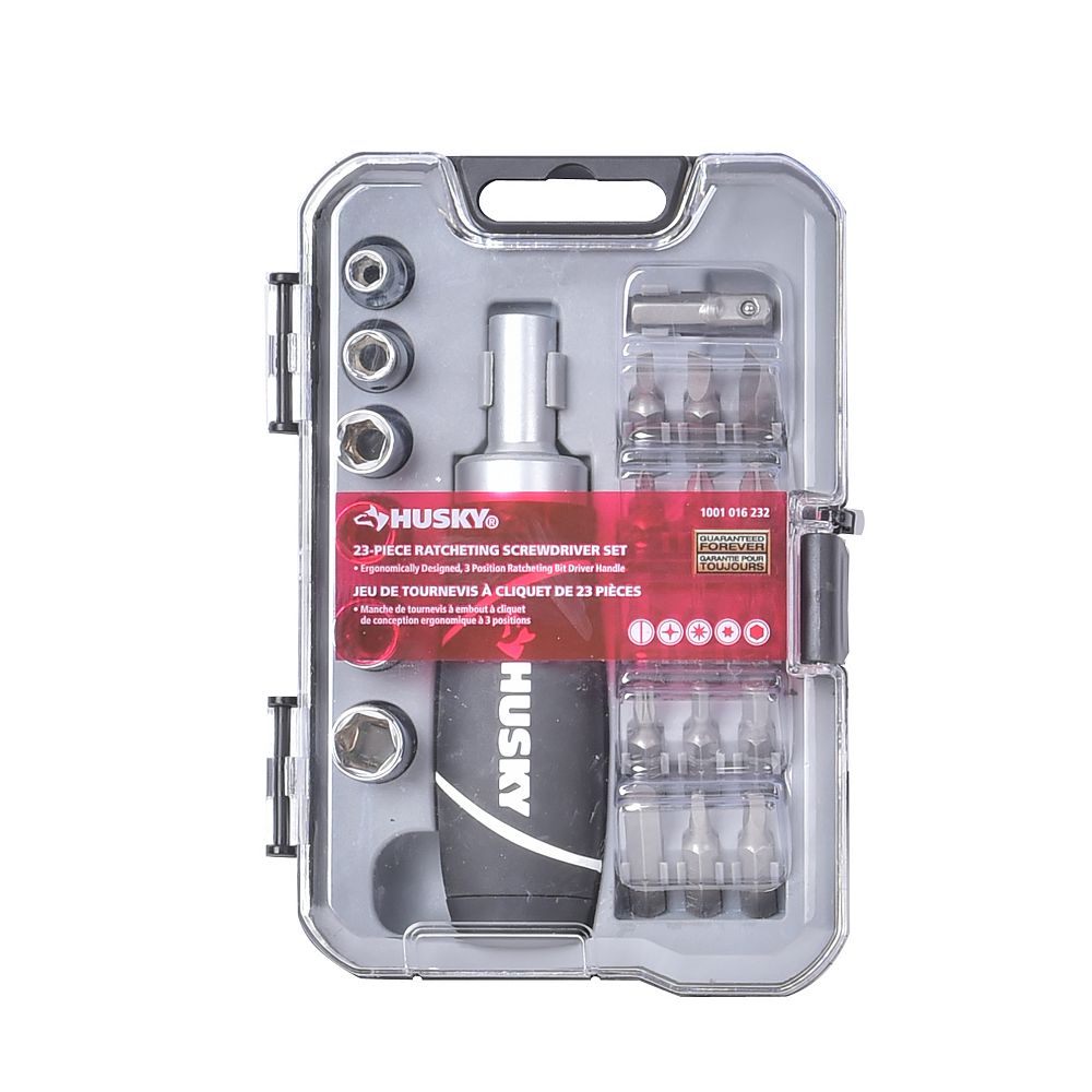 Husky Hky 23-Piece Stubby Driver Set | The Home Depot Canada