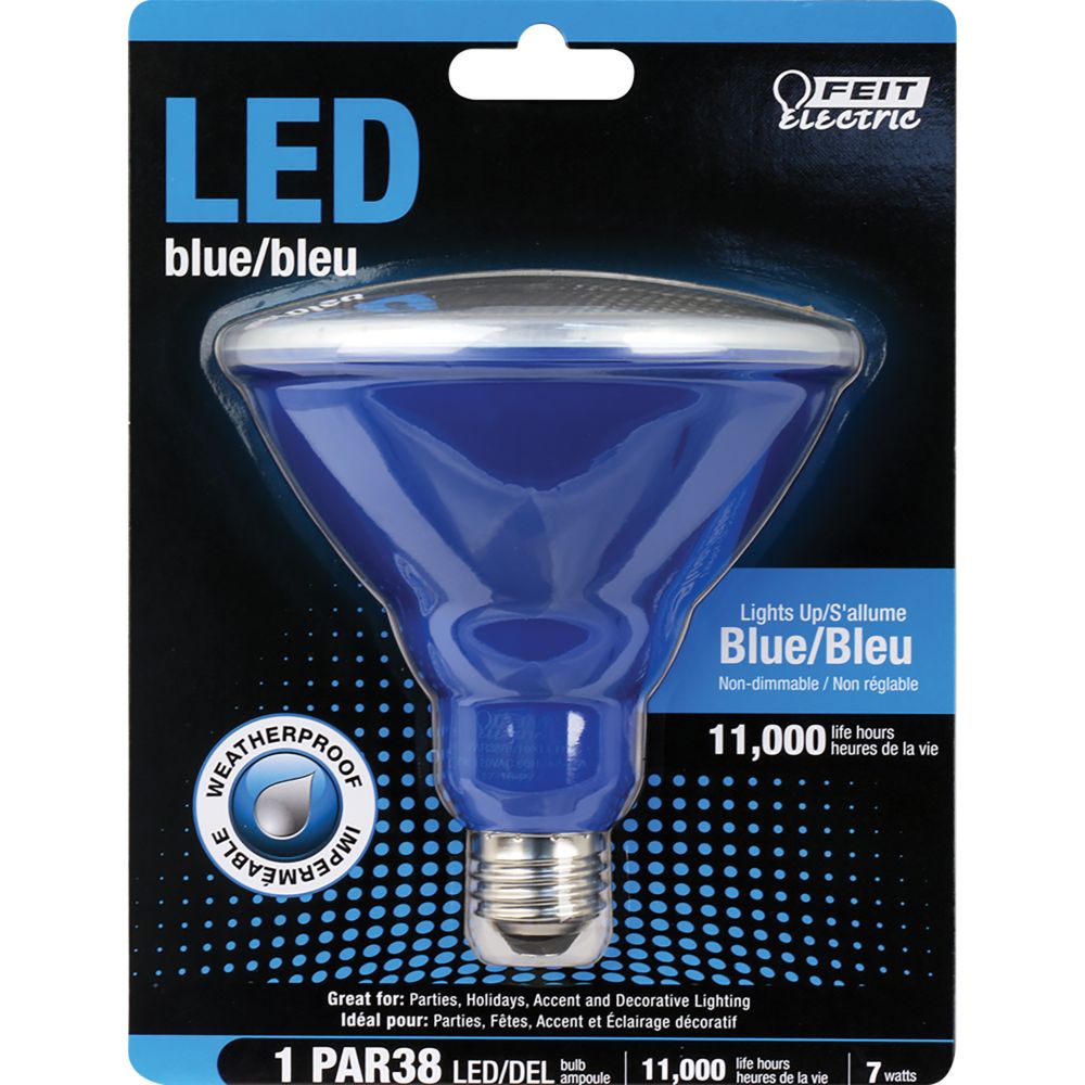 Feit Electric Blue Par38 LED Reflector | The Home Depot Canada