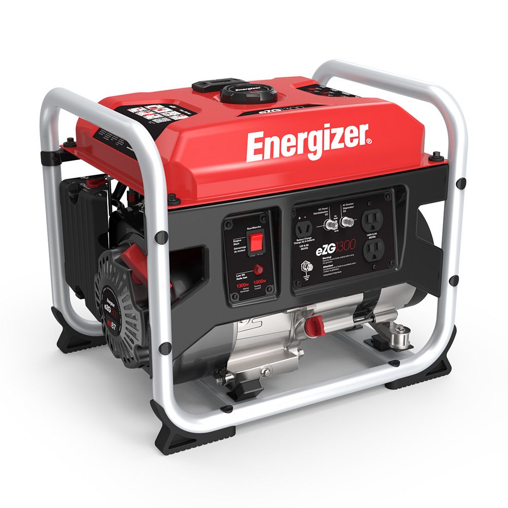Energizer EZG1300: Générateur Portable Propulsé au Gaz de 1000 Watts ...