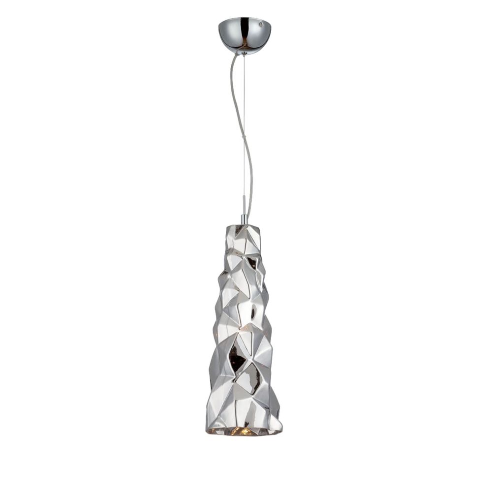 Eurofase Lazer Collection, 1-Light Chrome Pendant | The Home Depot Canada