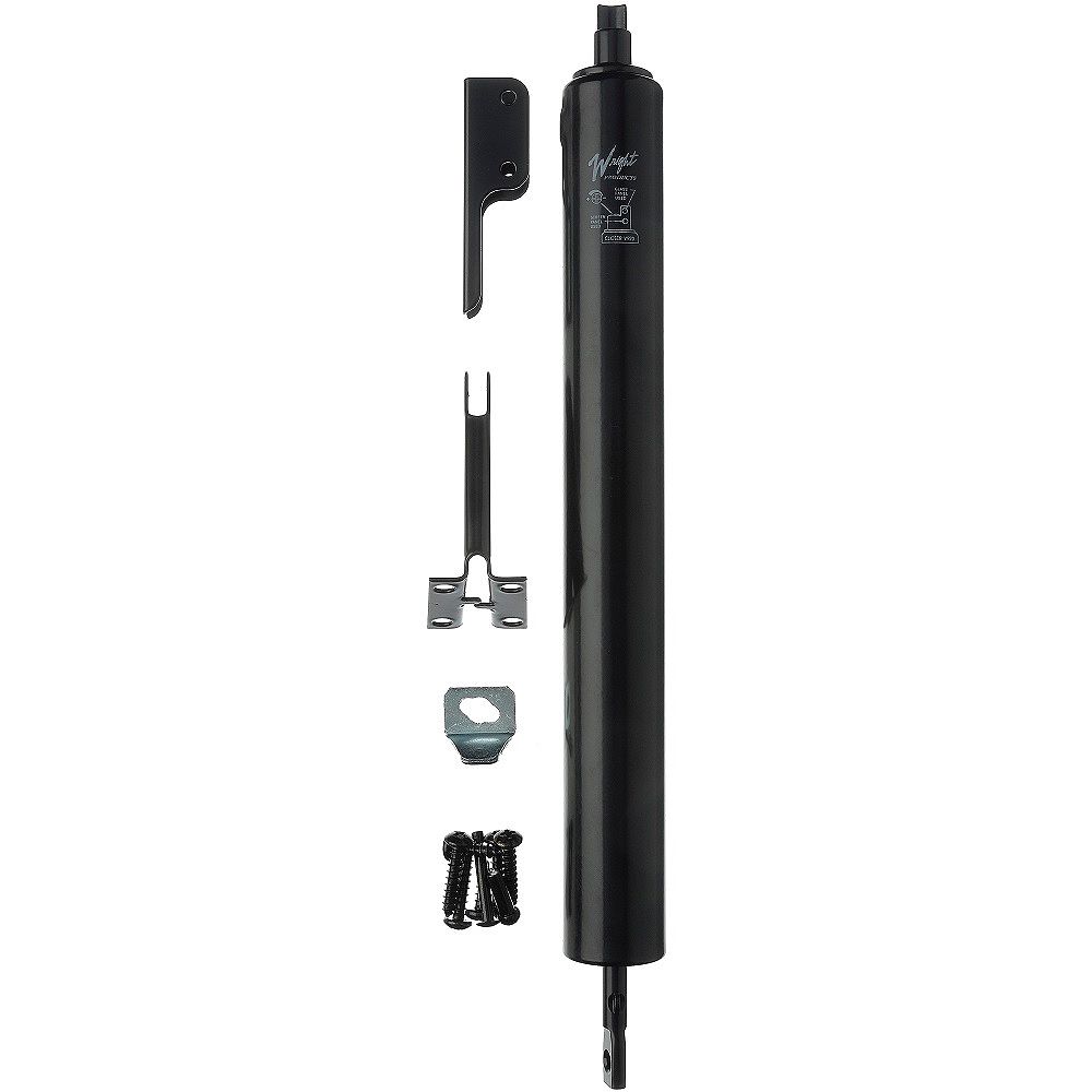 Wright Products Standard Duty Pneumatic Door Closer, Black | The Home ...