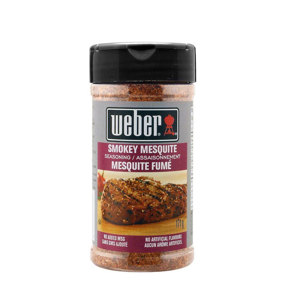 Weber 171g Smokey Mesquite Seasoning | The Home Depot Canada