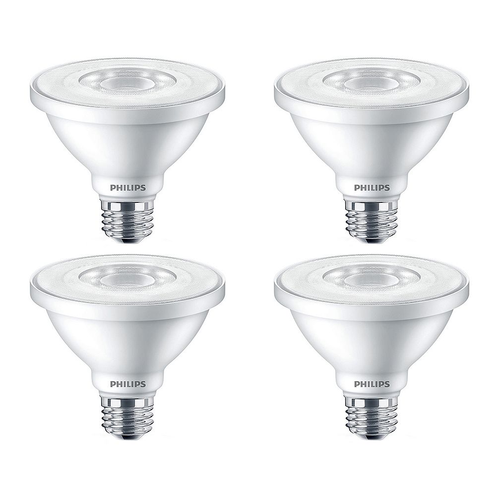 Philips LED 75W PAR30 Short Neck Bright White (3000K) - Case of 4 Bulbs ... Philips LED 75W PAR30 Short Neck Bright White (3000K) - Case of 4 Bulbs ...