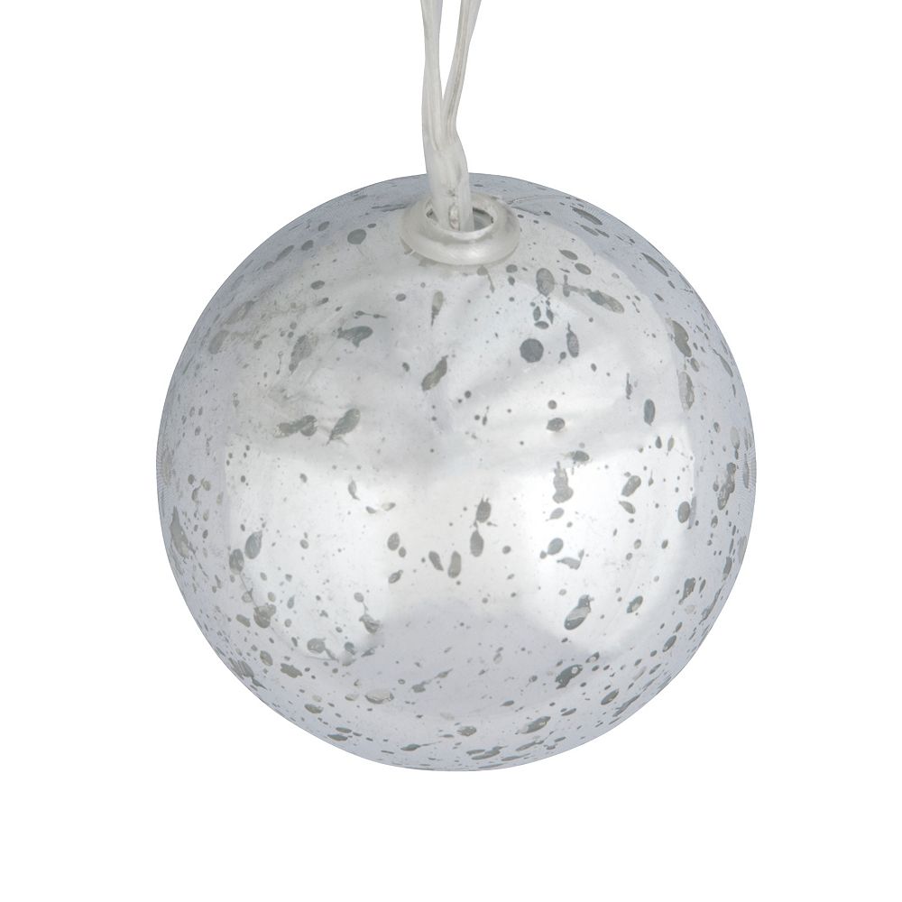 Hampton Bay SOLAR MERCURY BULB STRING LIGHTS - SILVER | The Home Depot ...