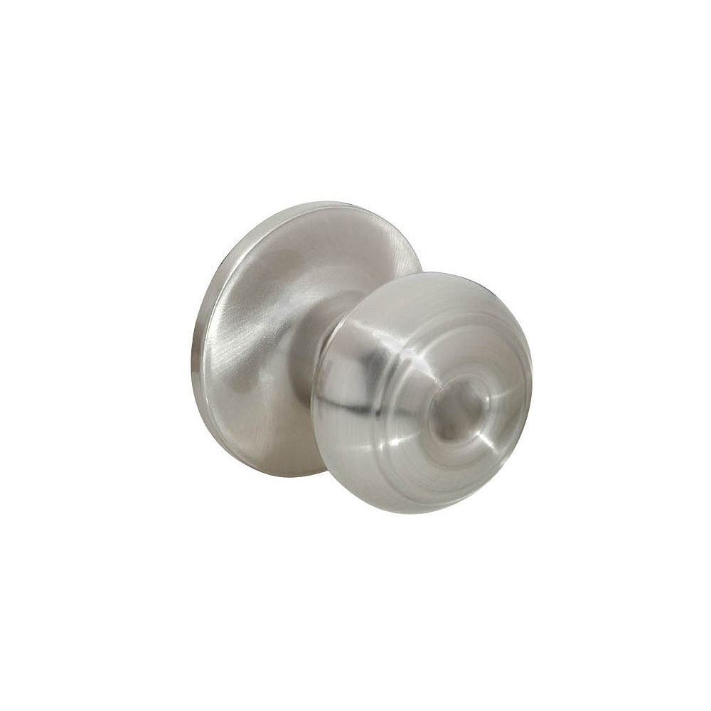 Taymor Manchester Dome Knob - Dummy, Satin Nickel | The Home Depot Canada