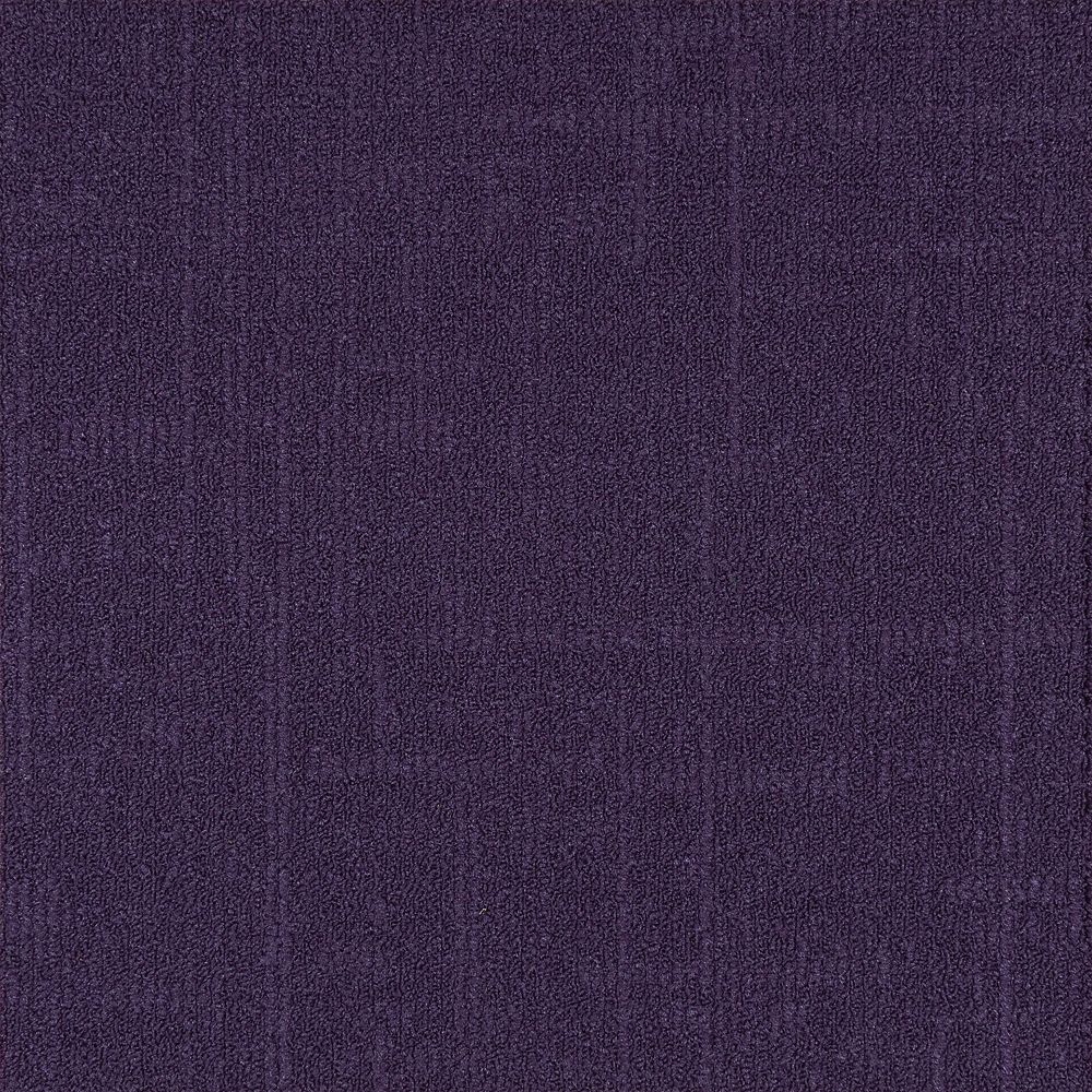 Astella Modular Carpet Tile-Reed Color Purple - (21.53 Sq.Feet/Case ...