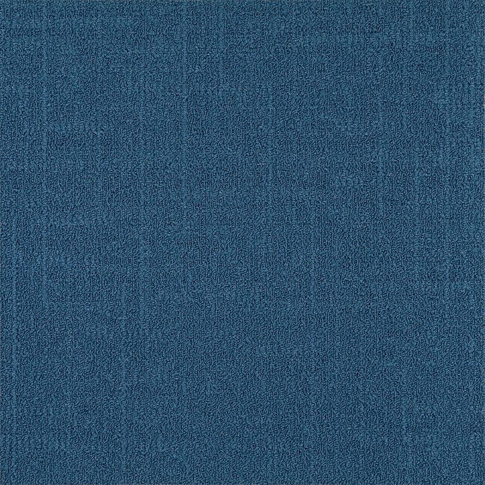 Astella Modular Carpet Tile-Reed Color Blue - (21.53 Sq.Feet/Case ...