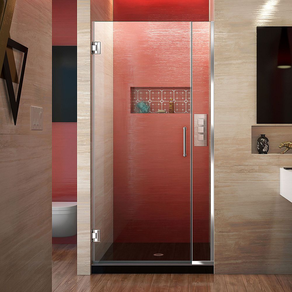 Dreamline Unidoor Plus 30 Inch To 30 1 2 Inch X 72 Inch Hinge Shower
